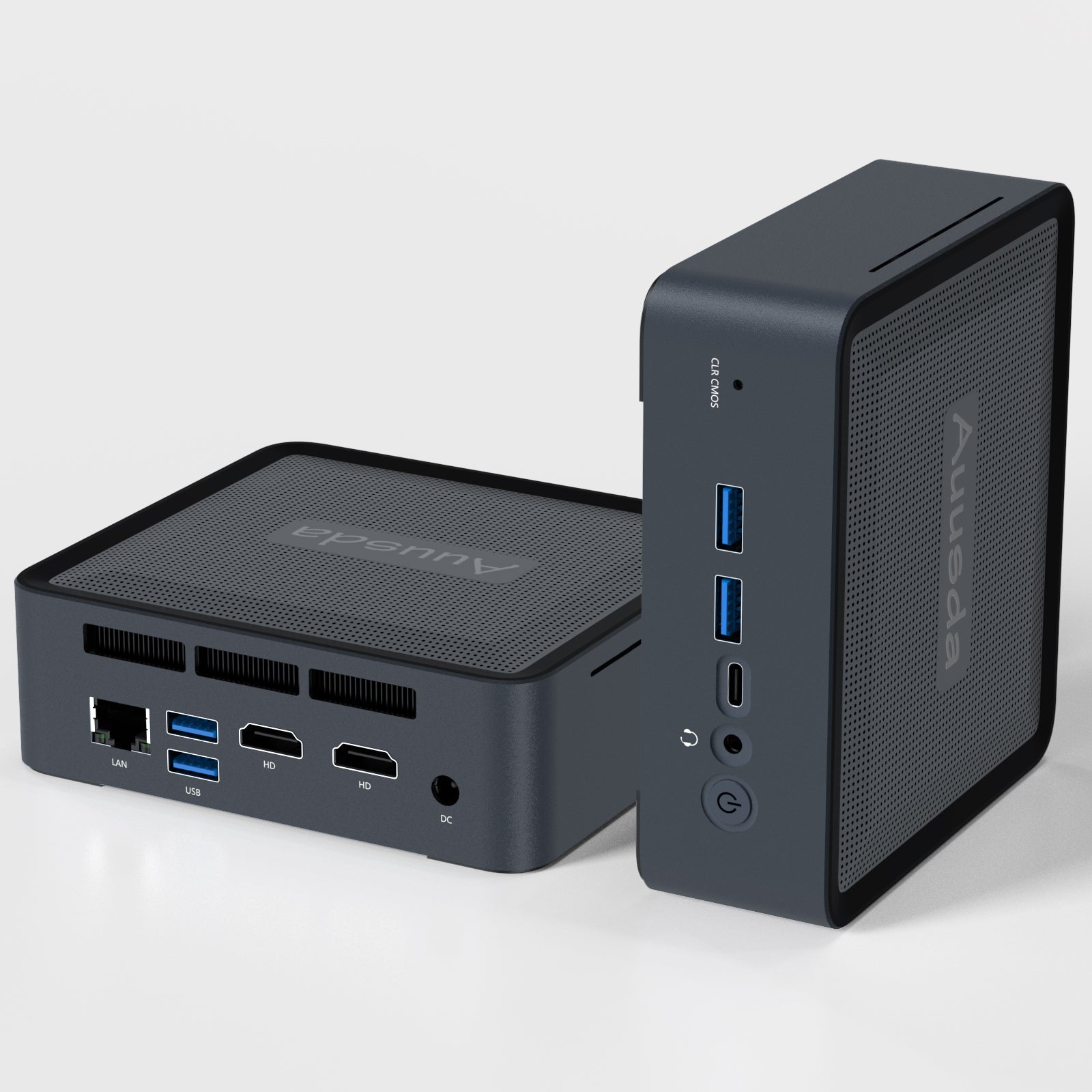 Auusda H56 Mini PC - AMD R5 5600H, 16GB RAM, 512GB SSD, Windows 11