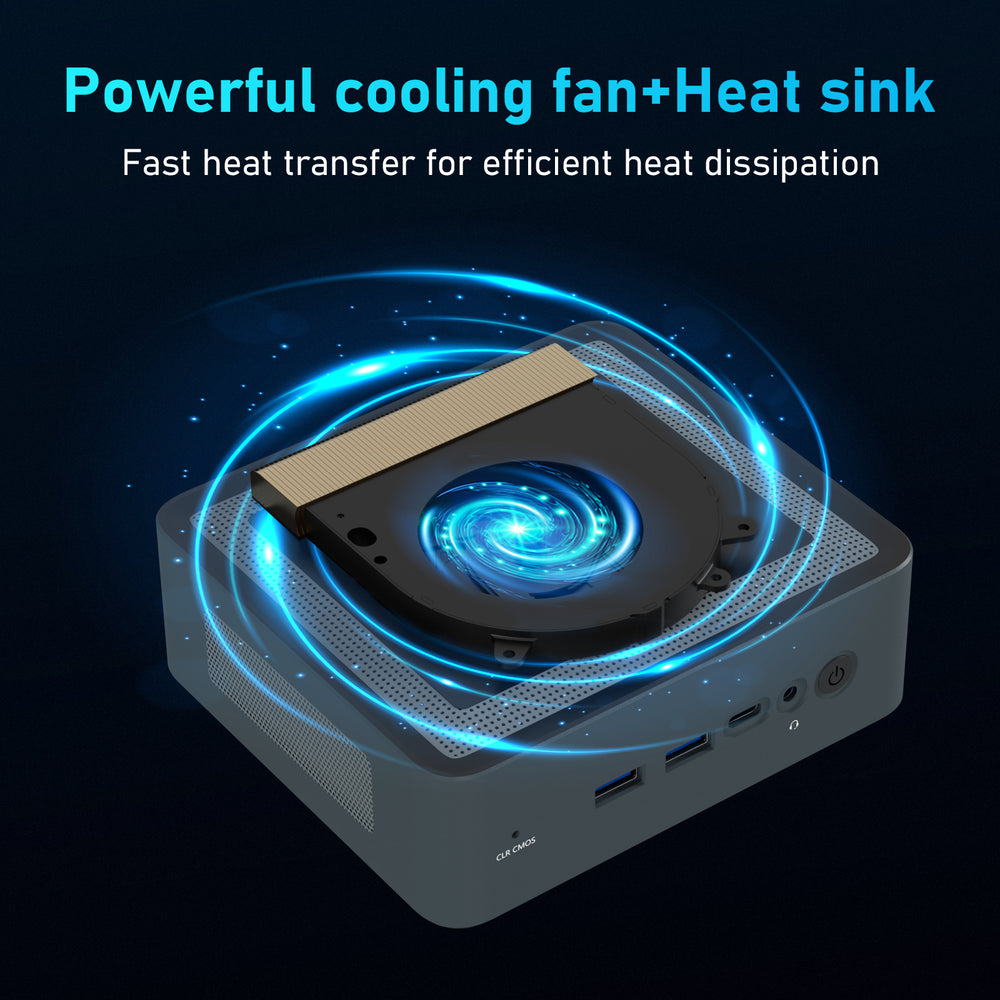 Auusda G35 Mini PC - Intel Core i5 11th Gen, 16GB RAM, 512GB SSD