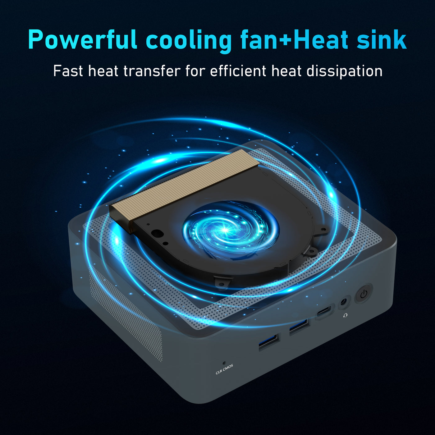 Auusda G35 Mini PC - Intel Core i5 11th Gen, 16GB RAM, 512GB SSD