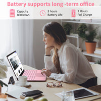 Auusda T152A Business Laptop - Intel N95 CPU,16GB RAM 512GB SSD，pink